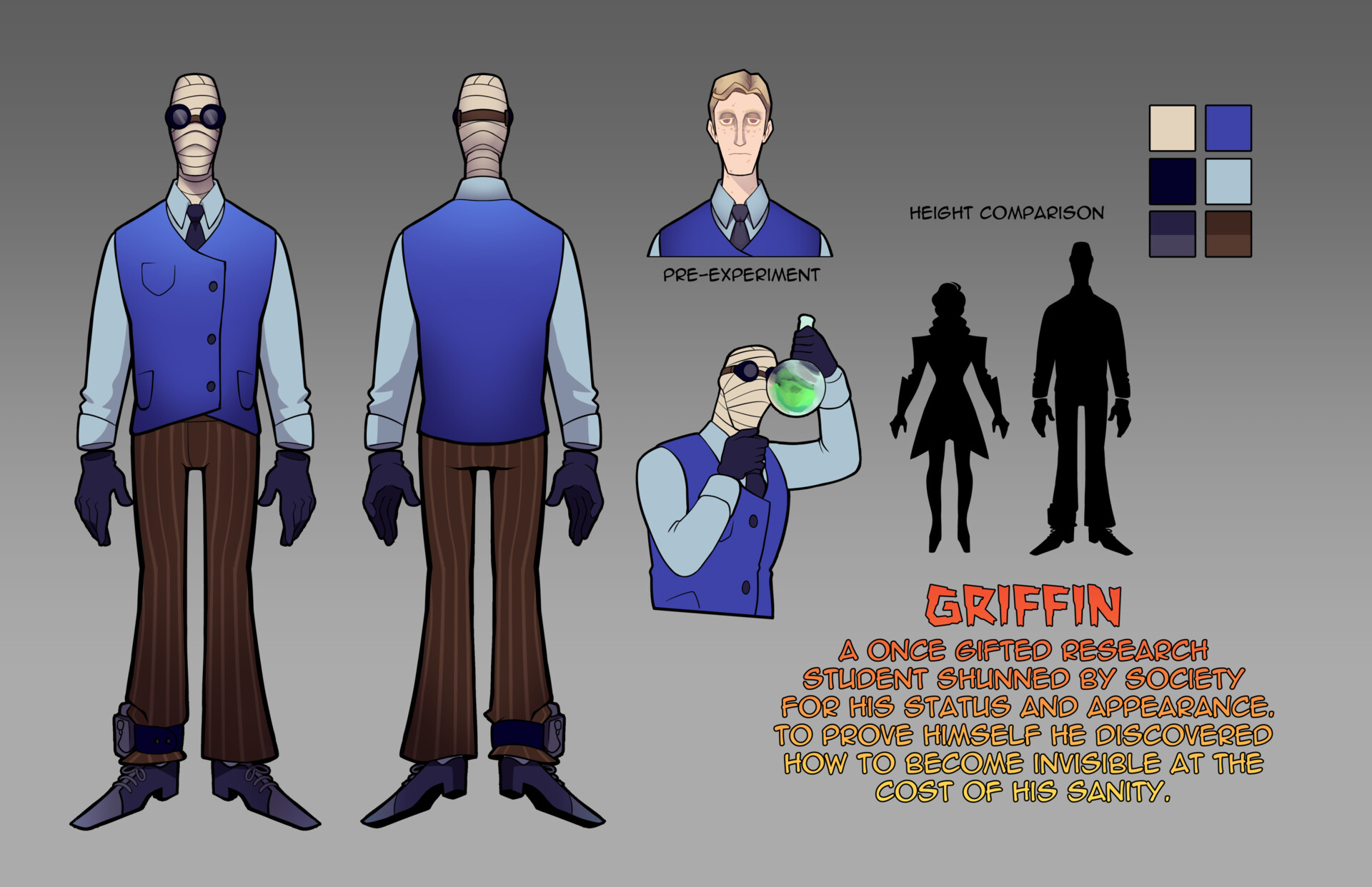 ArtStation - Griffin Character Sheet