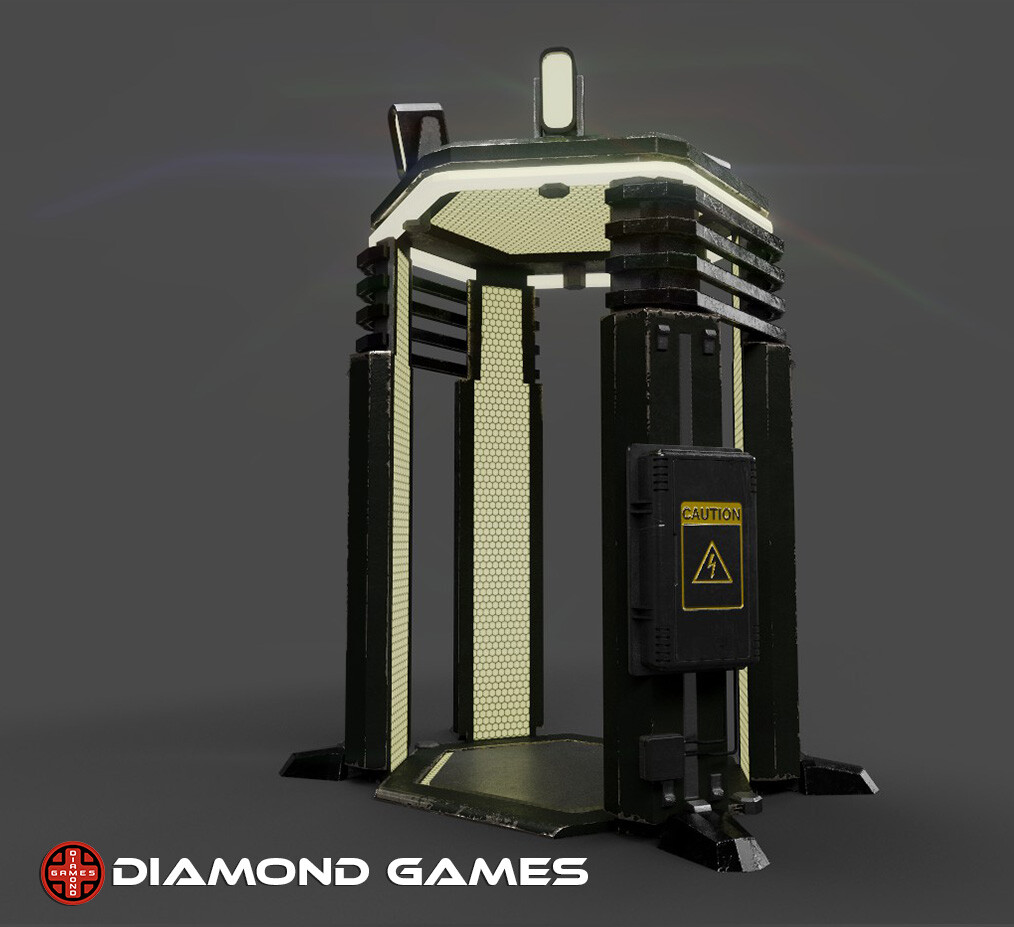 ArtStation - Diamond Games - Teleporter