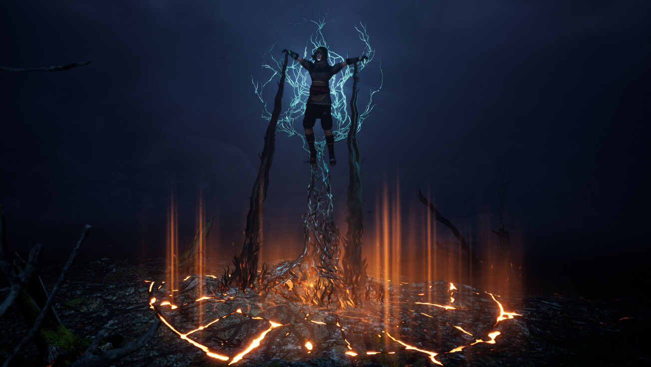 ArtStation - Dark Magic, VFX UE5