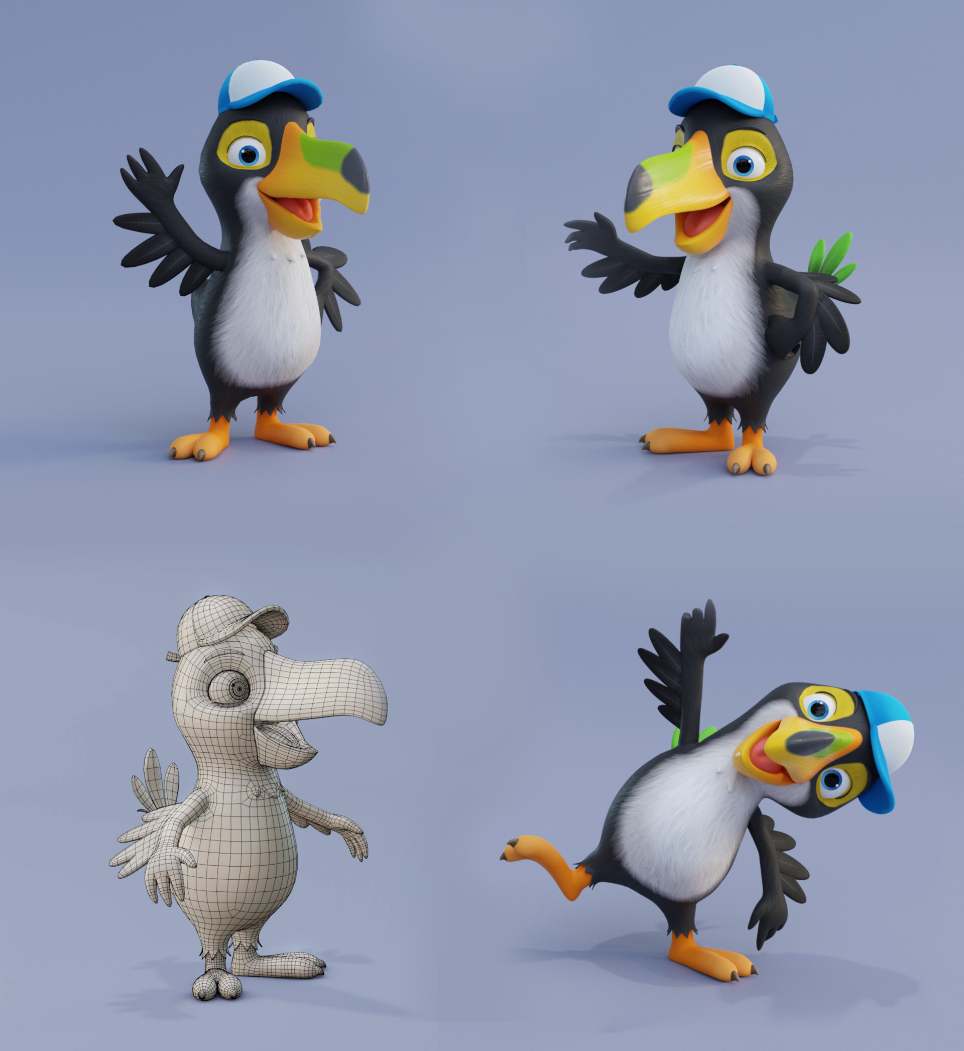 ArtStation - Toucan character