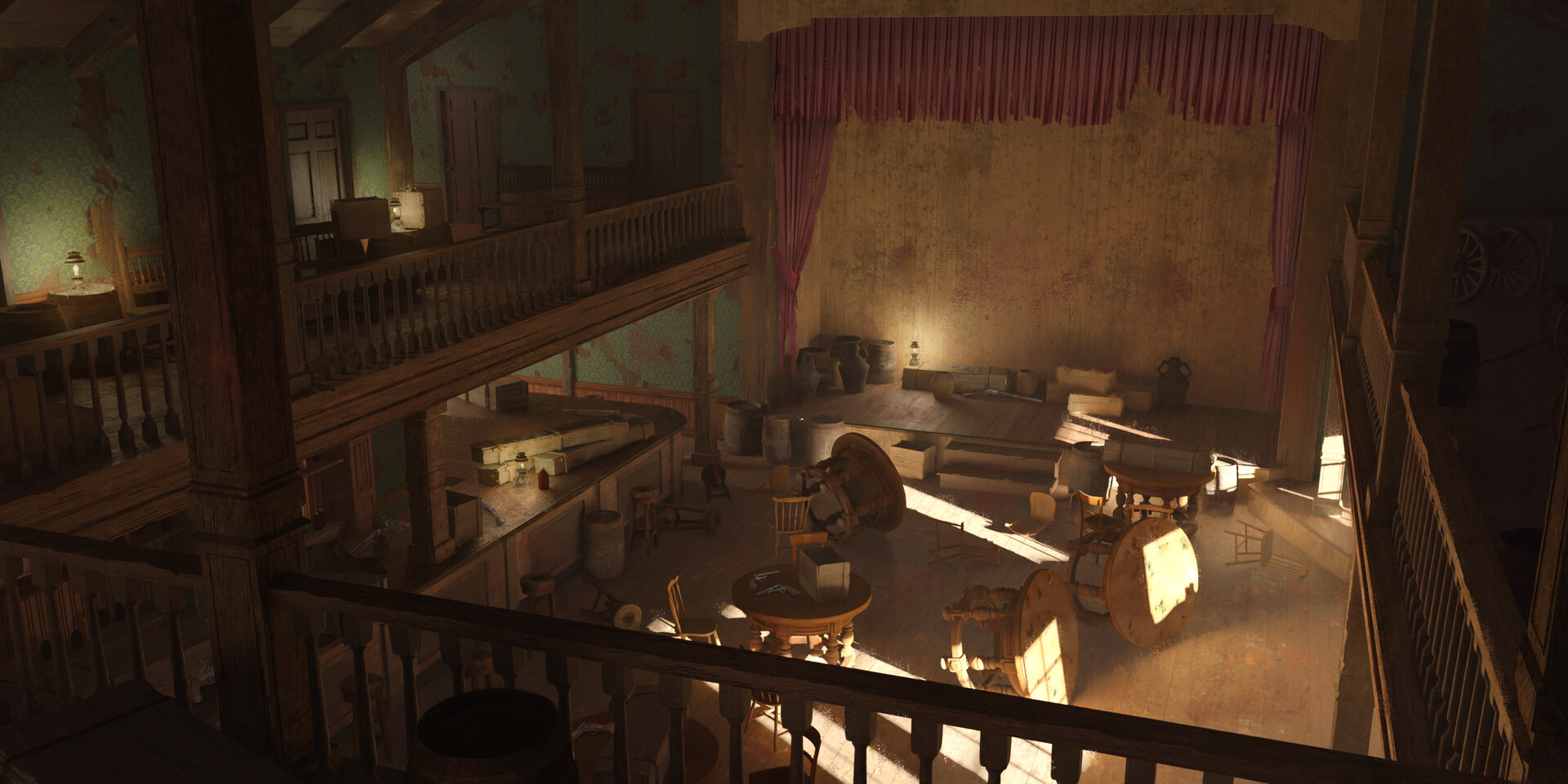 ArtStation - The Saloon