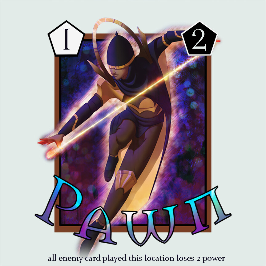 ArtStation - Pawn Card