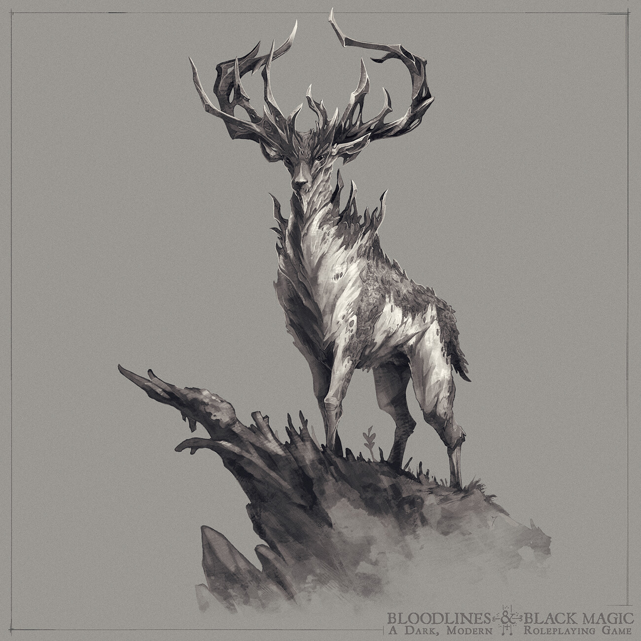 ArtStation - Rust-Tailed-Deer
