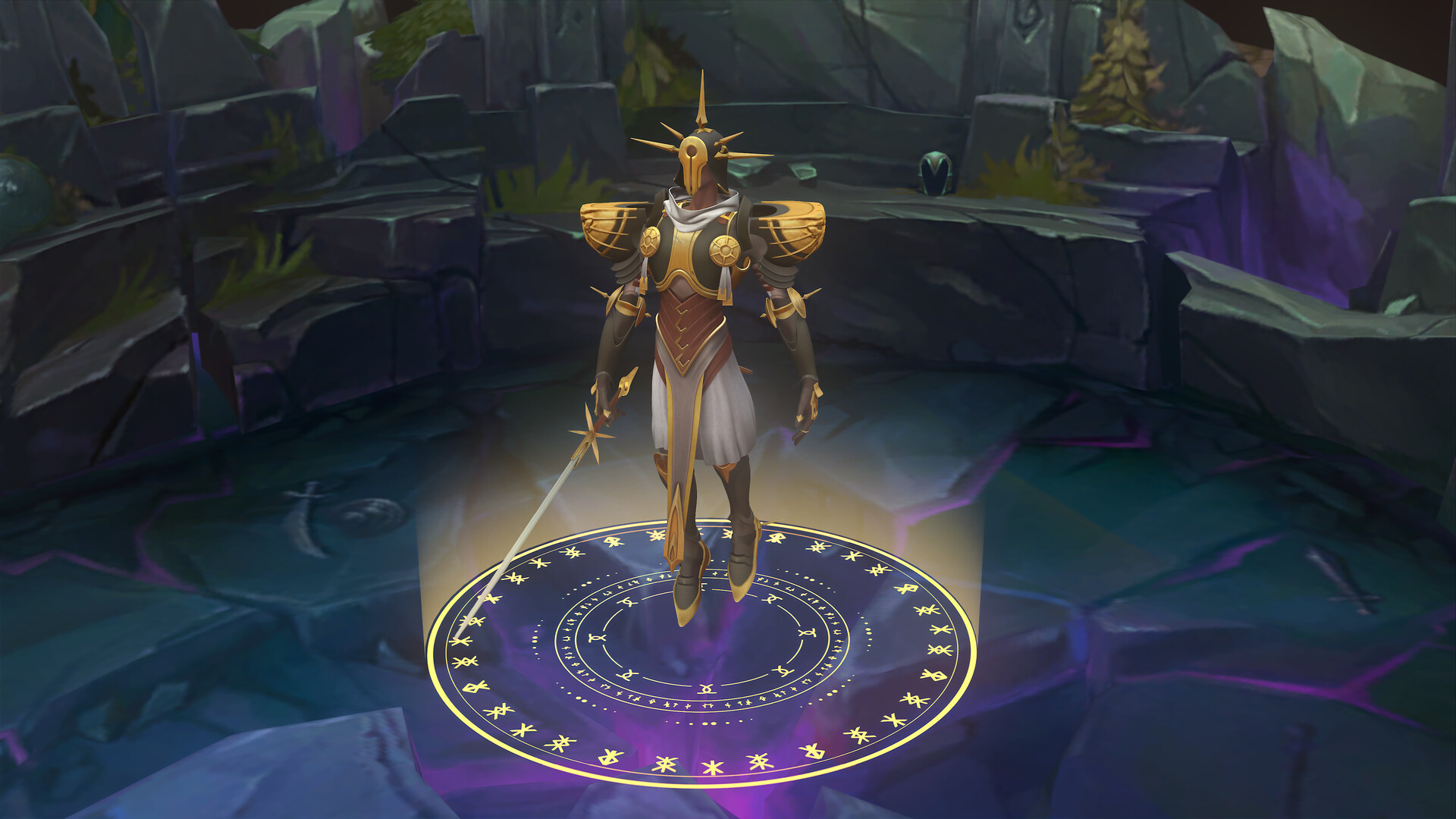 igor Mandalla - Stylized-HandPainted-Celestial Soldier