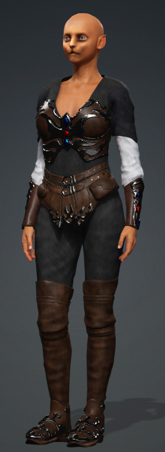 ArtStation - Tabaxi Thief - WIP