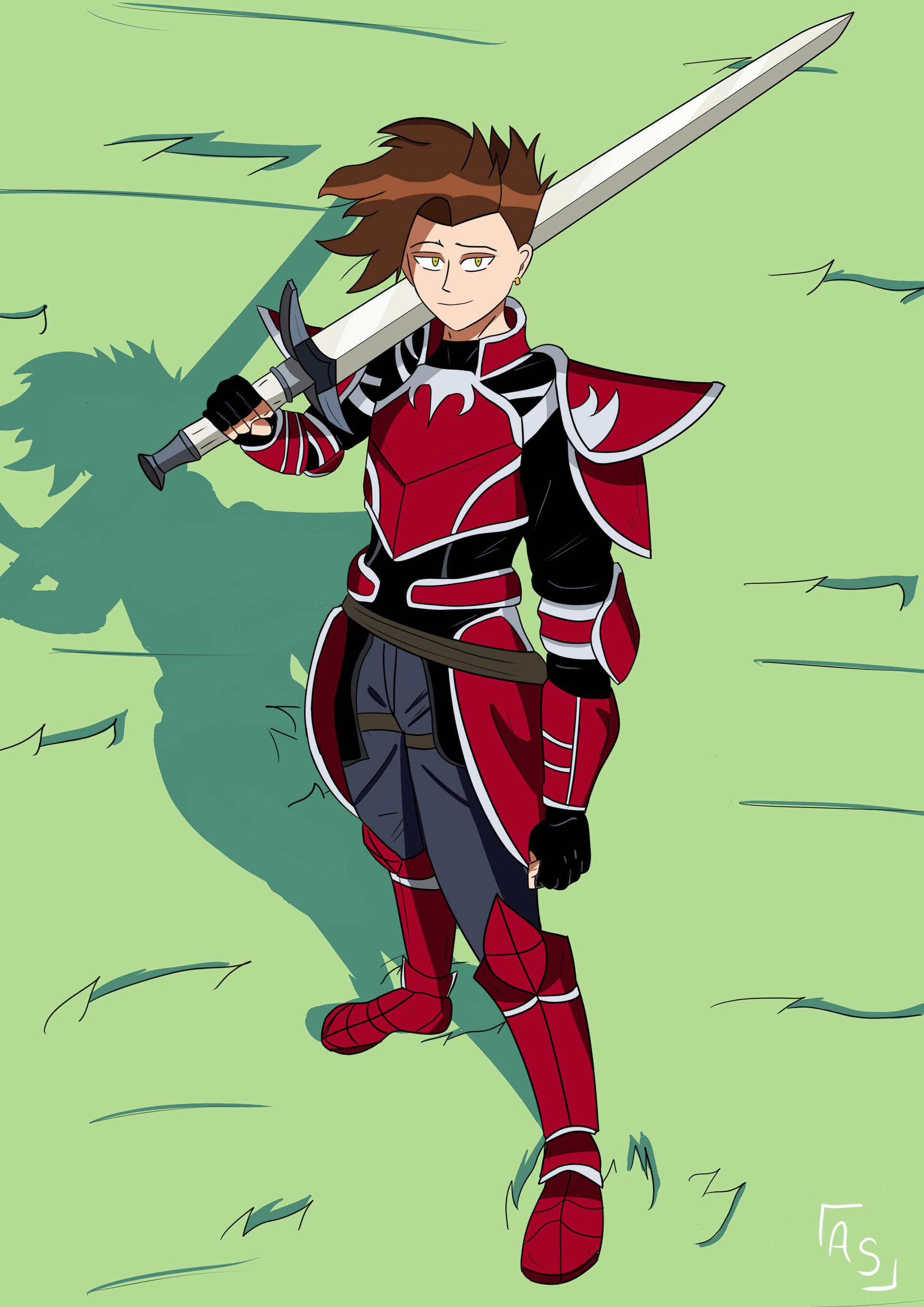 ArtStation - Knight D&D