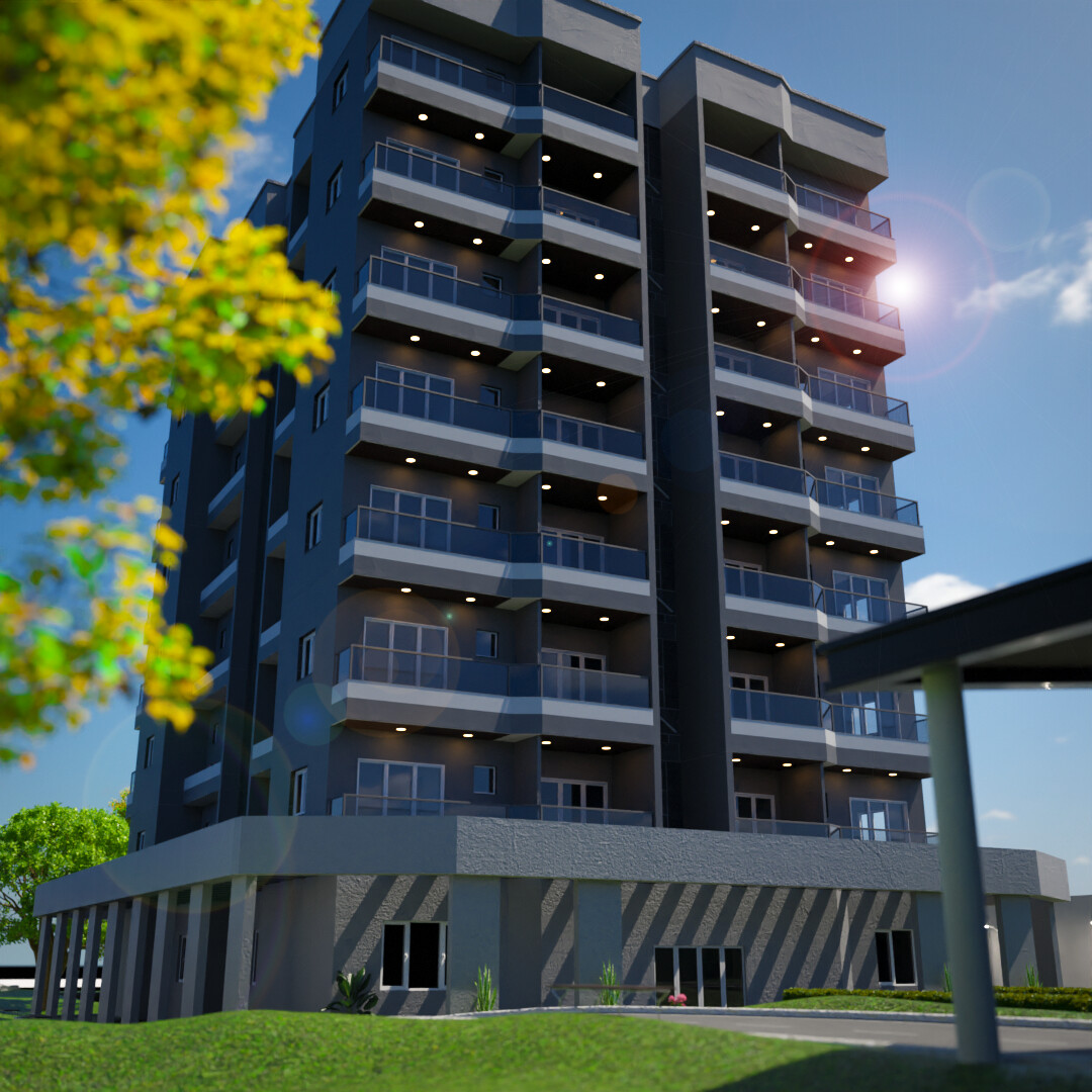 ArtStation - Residential Building