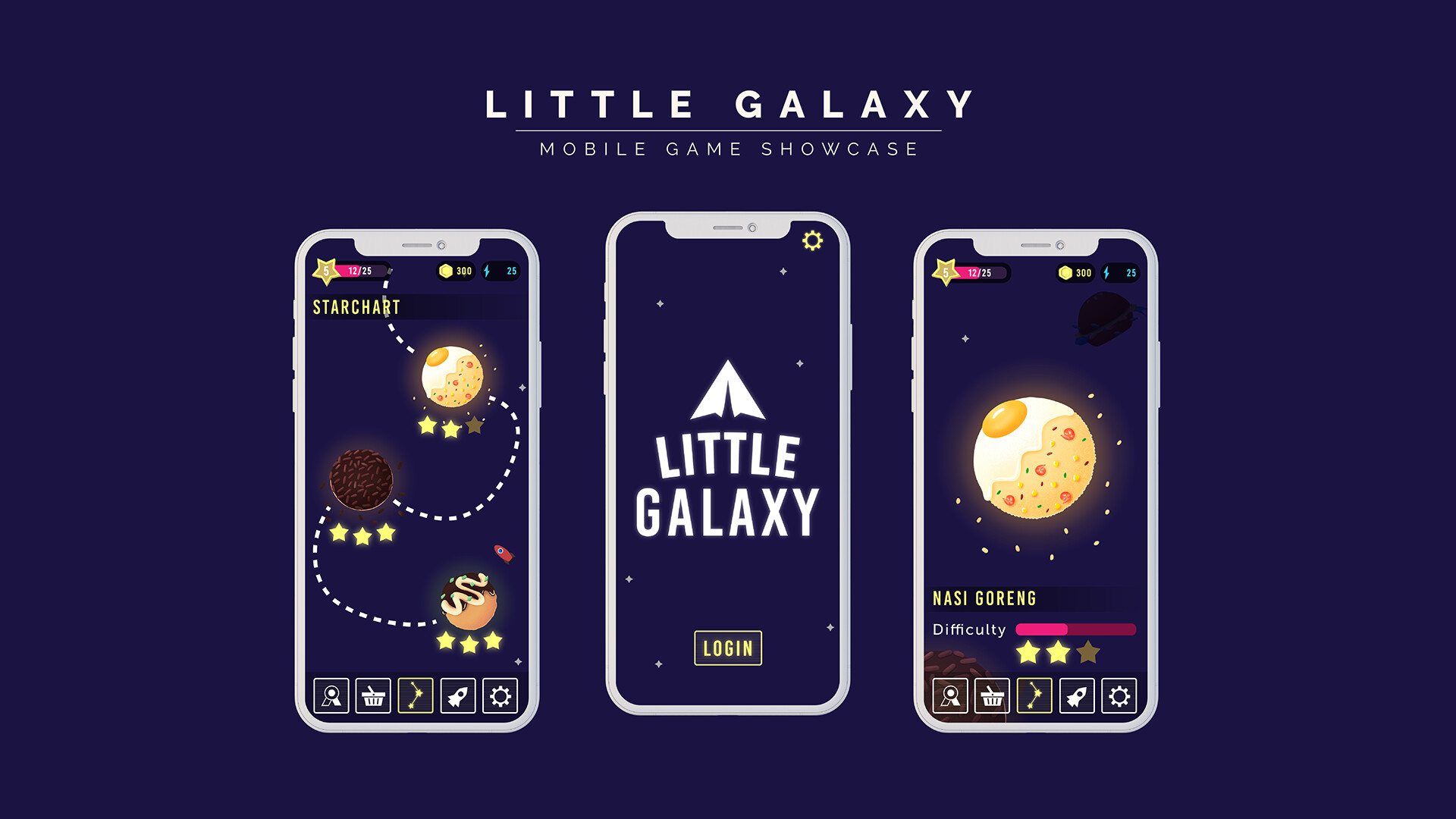 ArtStation - Little Galaxy UI
