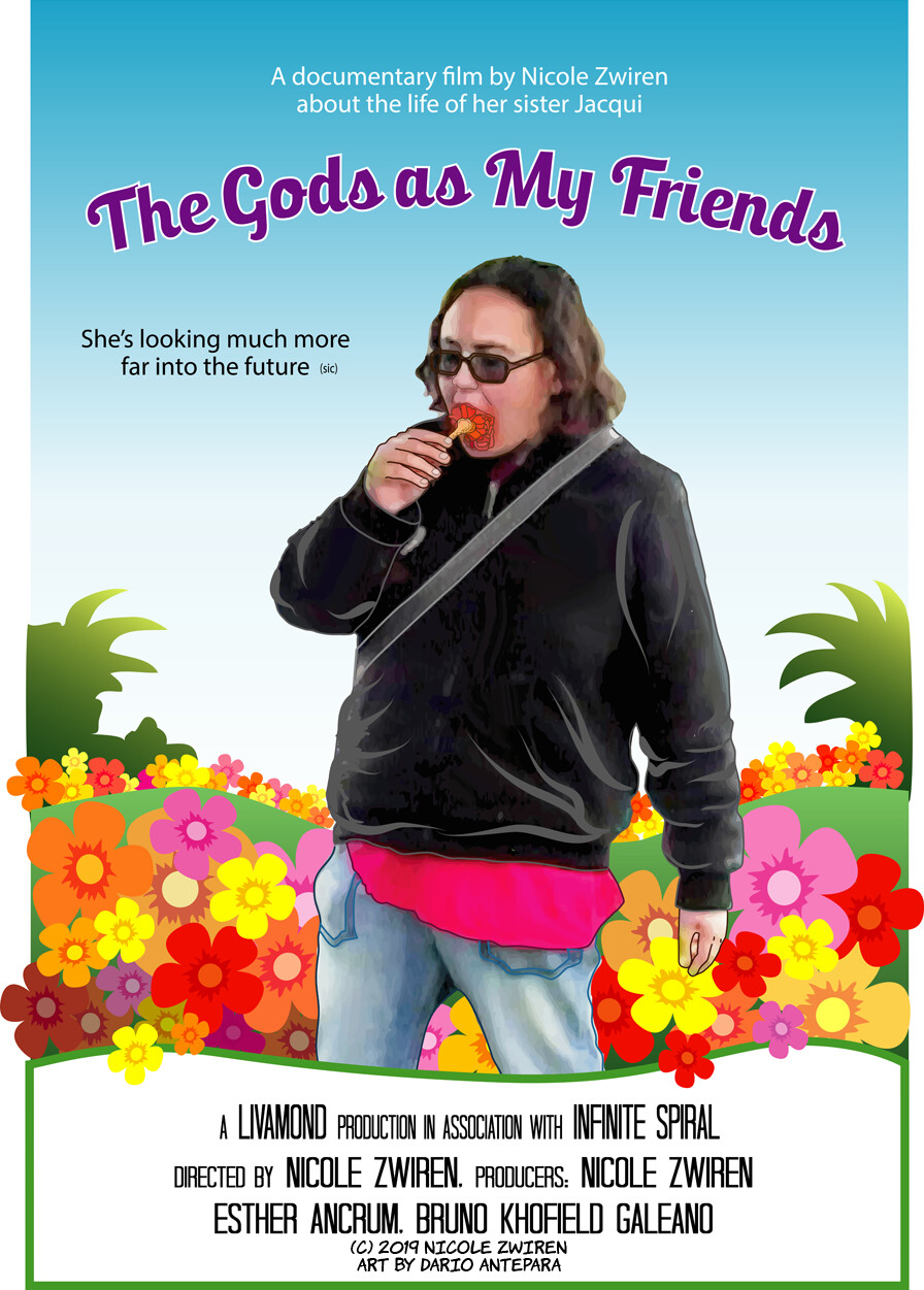 ArtStation - THE GODS AS MY FRIENDS POSTER