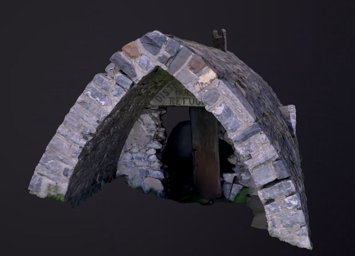 ArtStation - Mountain hut made using photogrammetry
