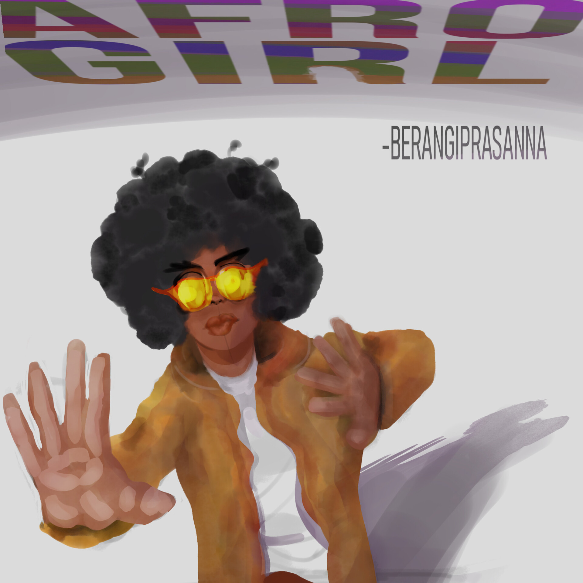 ArtStation - Afro Girl