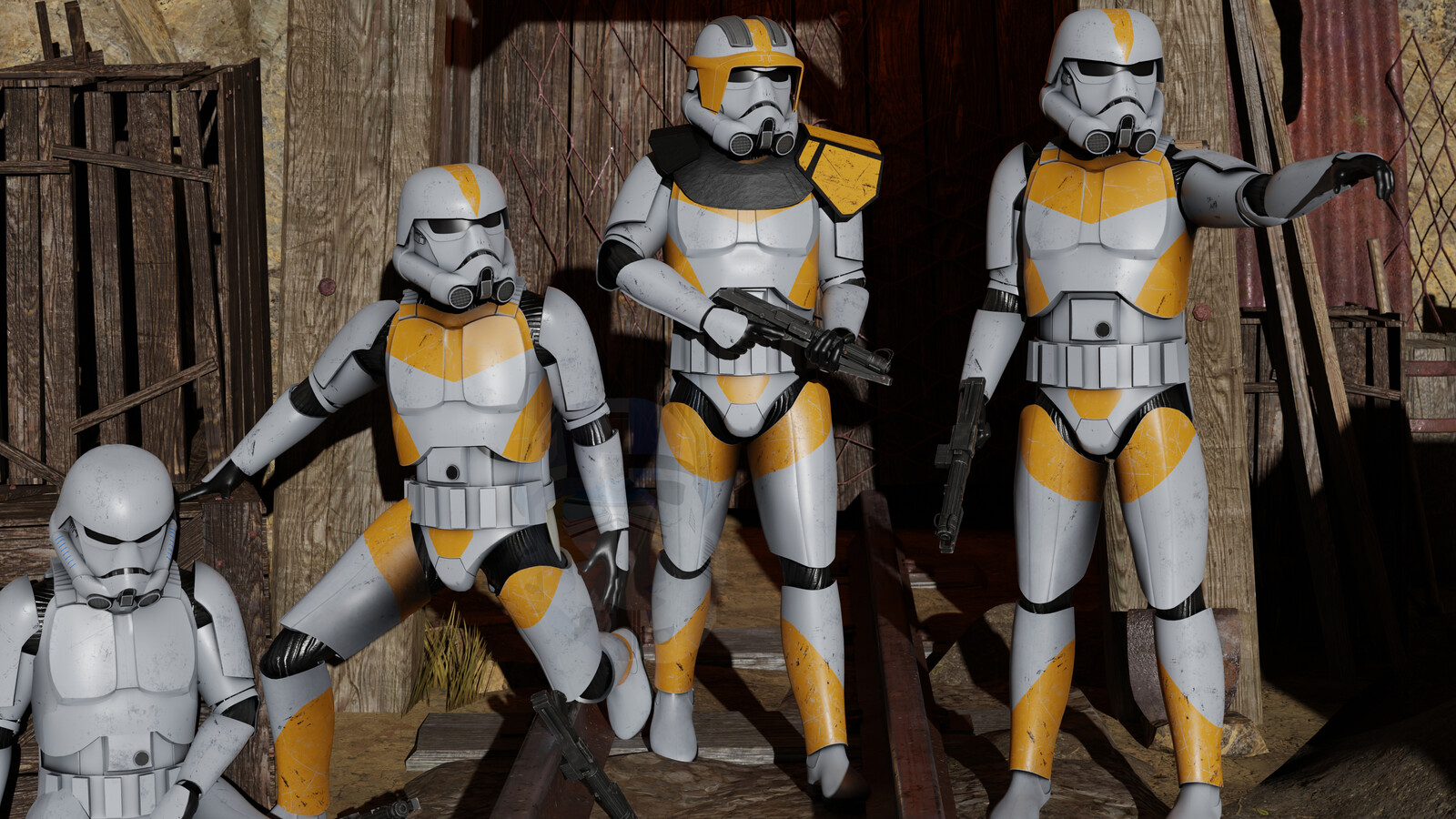 CommanderPrime - TK Trooper's with Clone Wars Battalion Markings