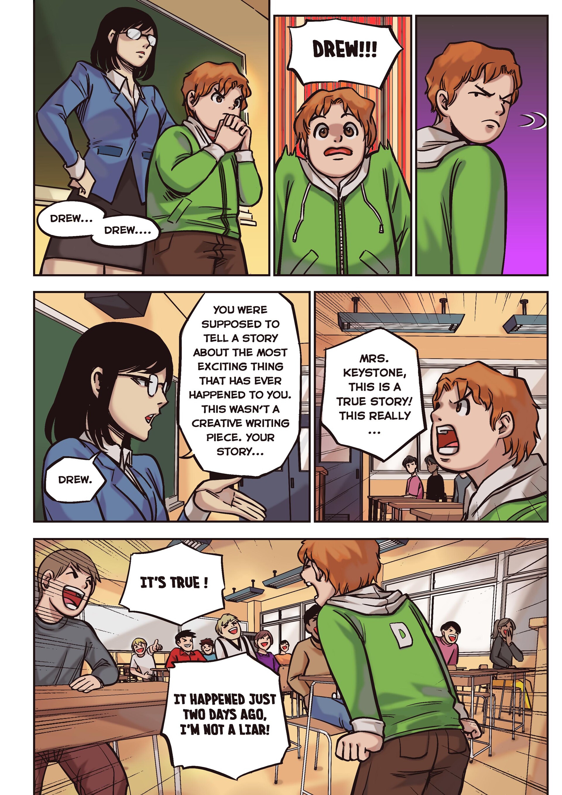 Light Comic Studio - Quest Chaser Comic Chapter 1