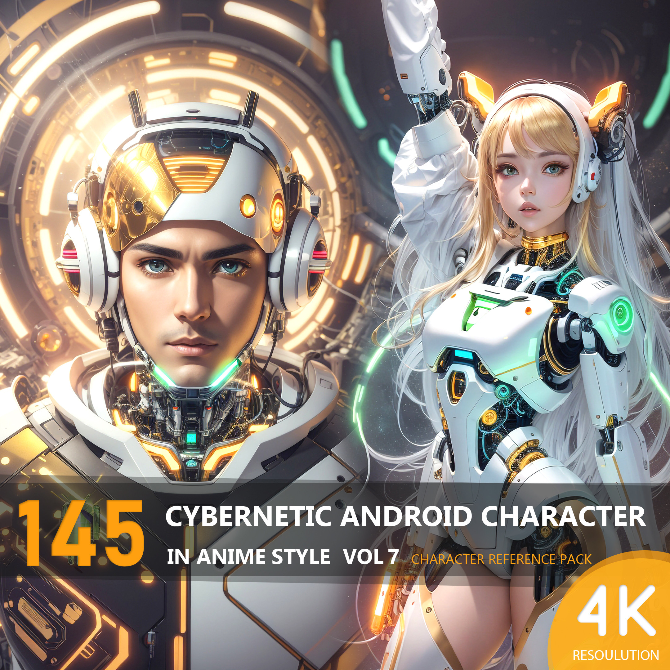 Anime Android Characters