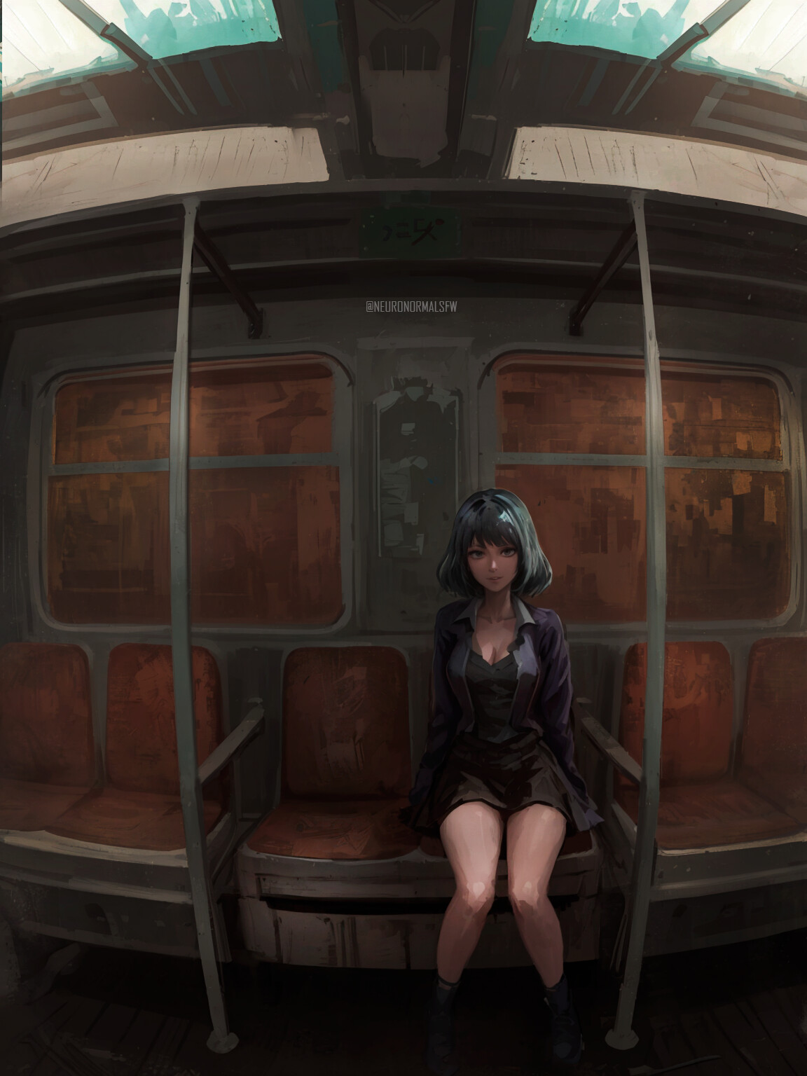 ArtStation - Subway ride