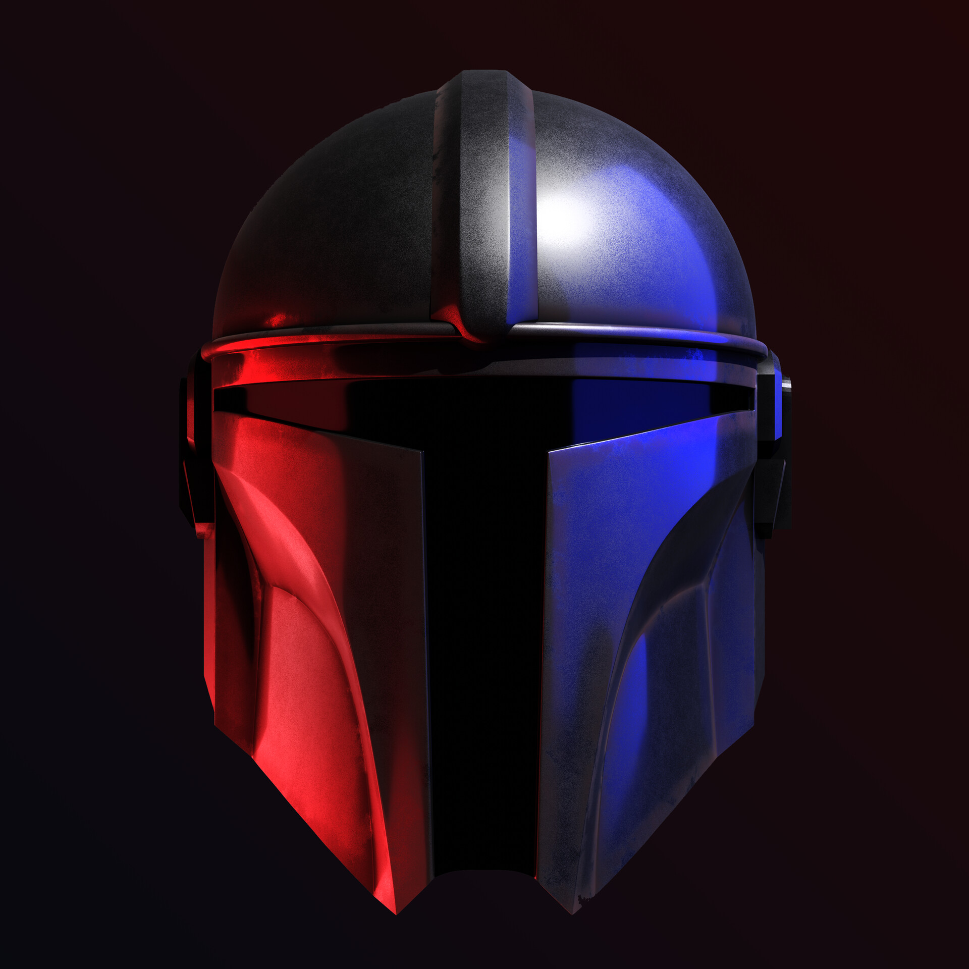 ArtStation - Mandalorian helmet.