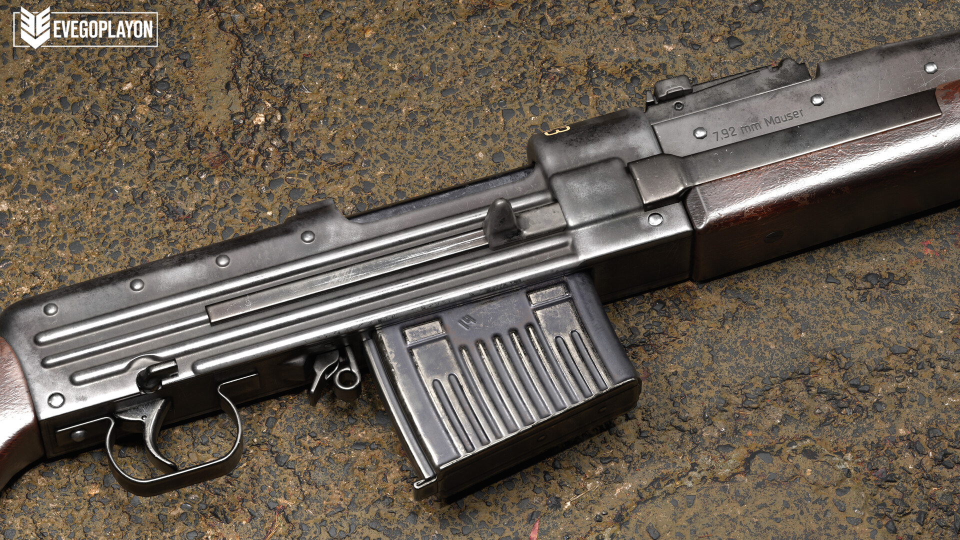 EVEGOPLAYON - Weimer Prototype Rifle 7.92 mm Mauser by Gustloff Werke