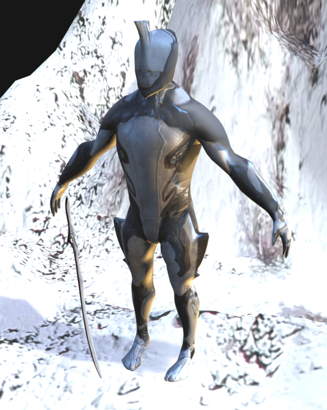 ArtStation - Excalibur From Warframe Model