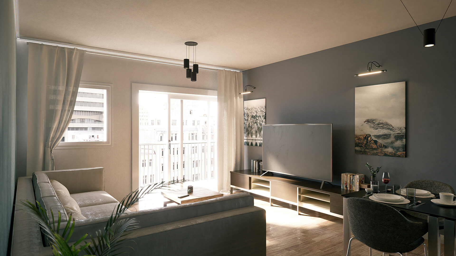 ArtStation - Apartment Renovation Renders