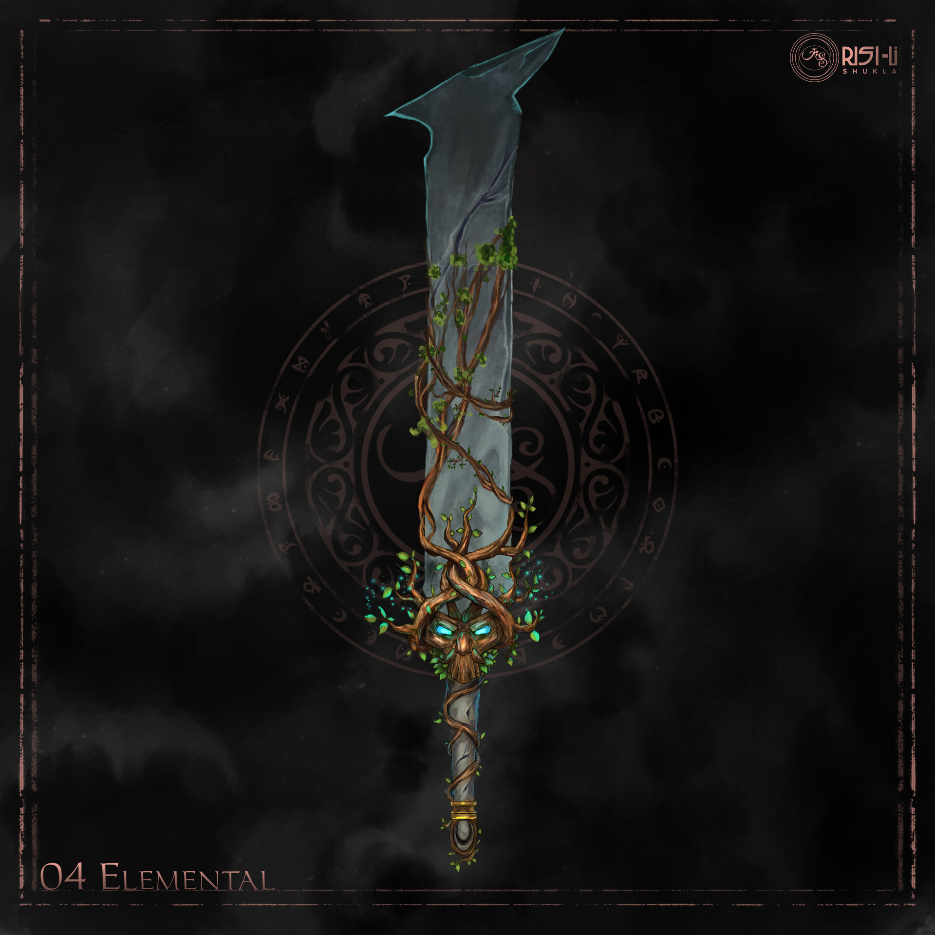 ArtStation - Elemental sword