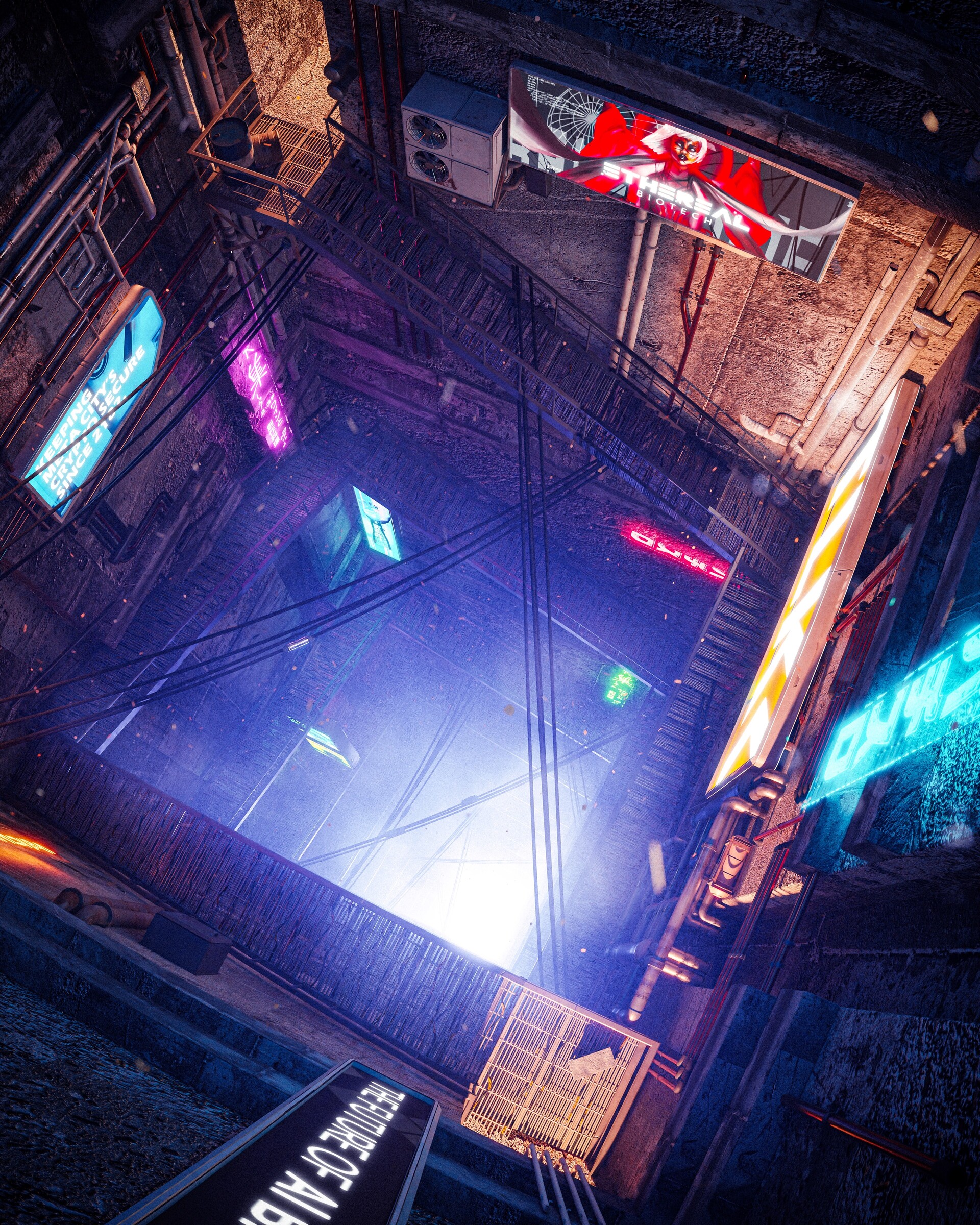 ArtStation - Cyberpunk Hole