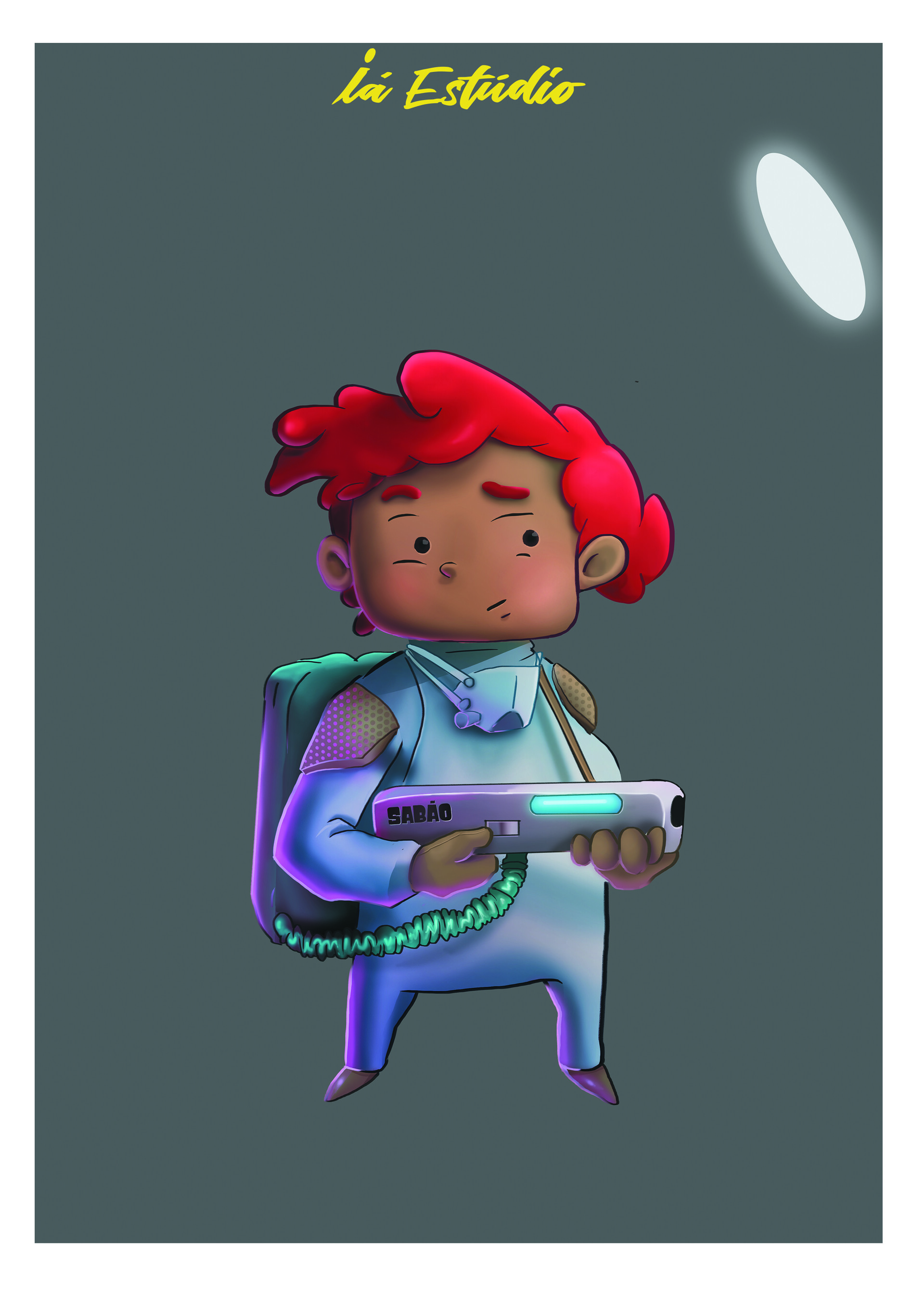 ArtStation - Lukas and your bubble gun