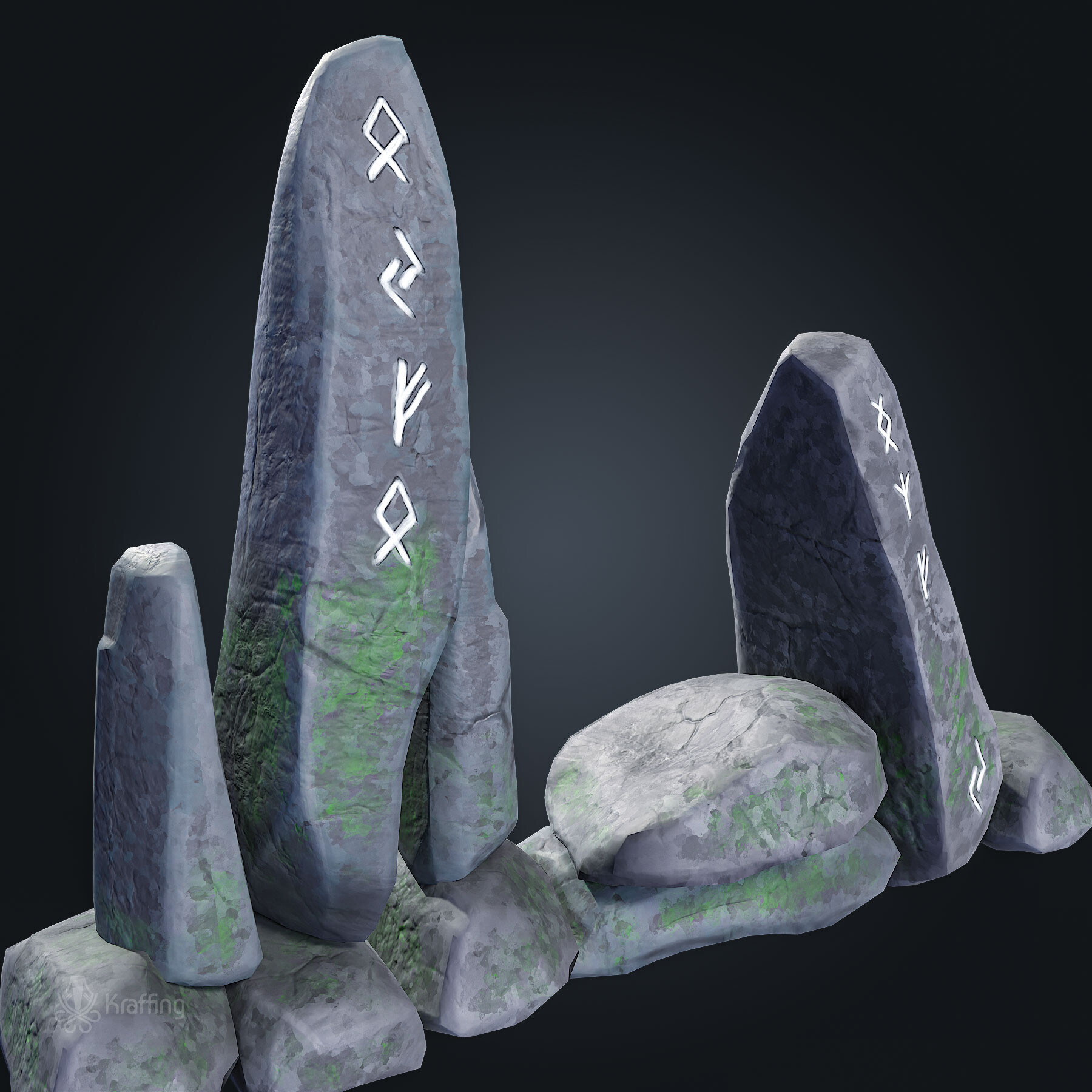 ArtStation - Stylized Rock V1