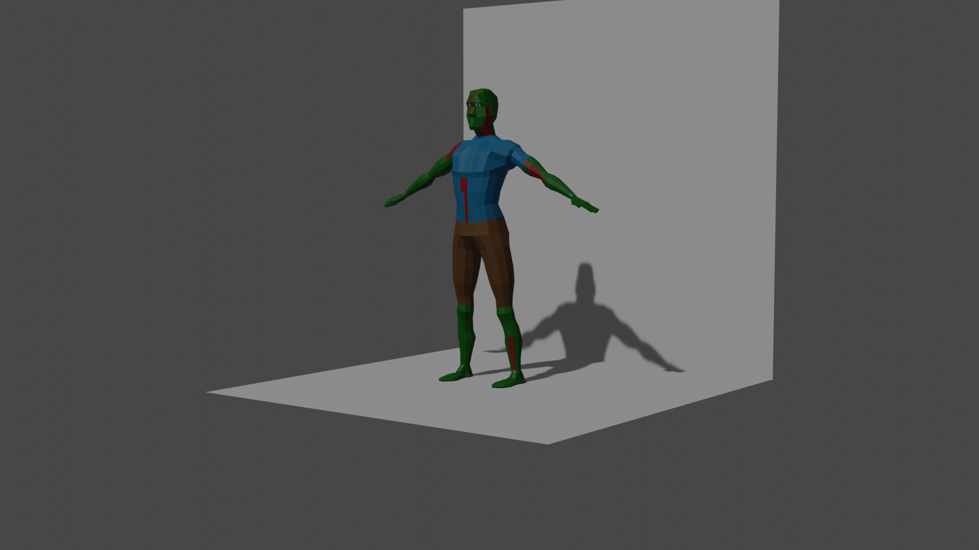 ArtStation - Low Poly Zombie