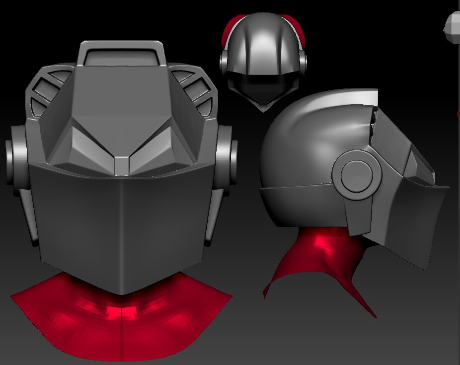 MENTOZ 3D - Grey Knight Terminator helmet