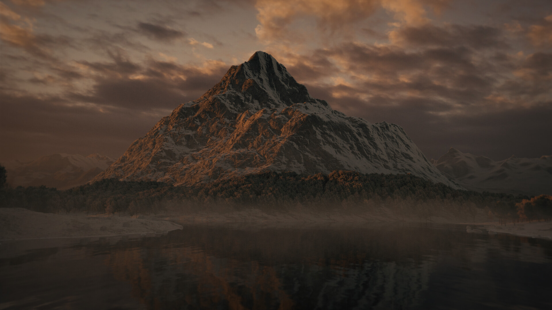 ArtStation - Lone Mountain