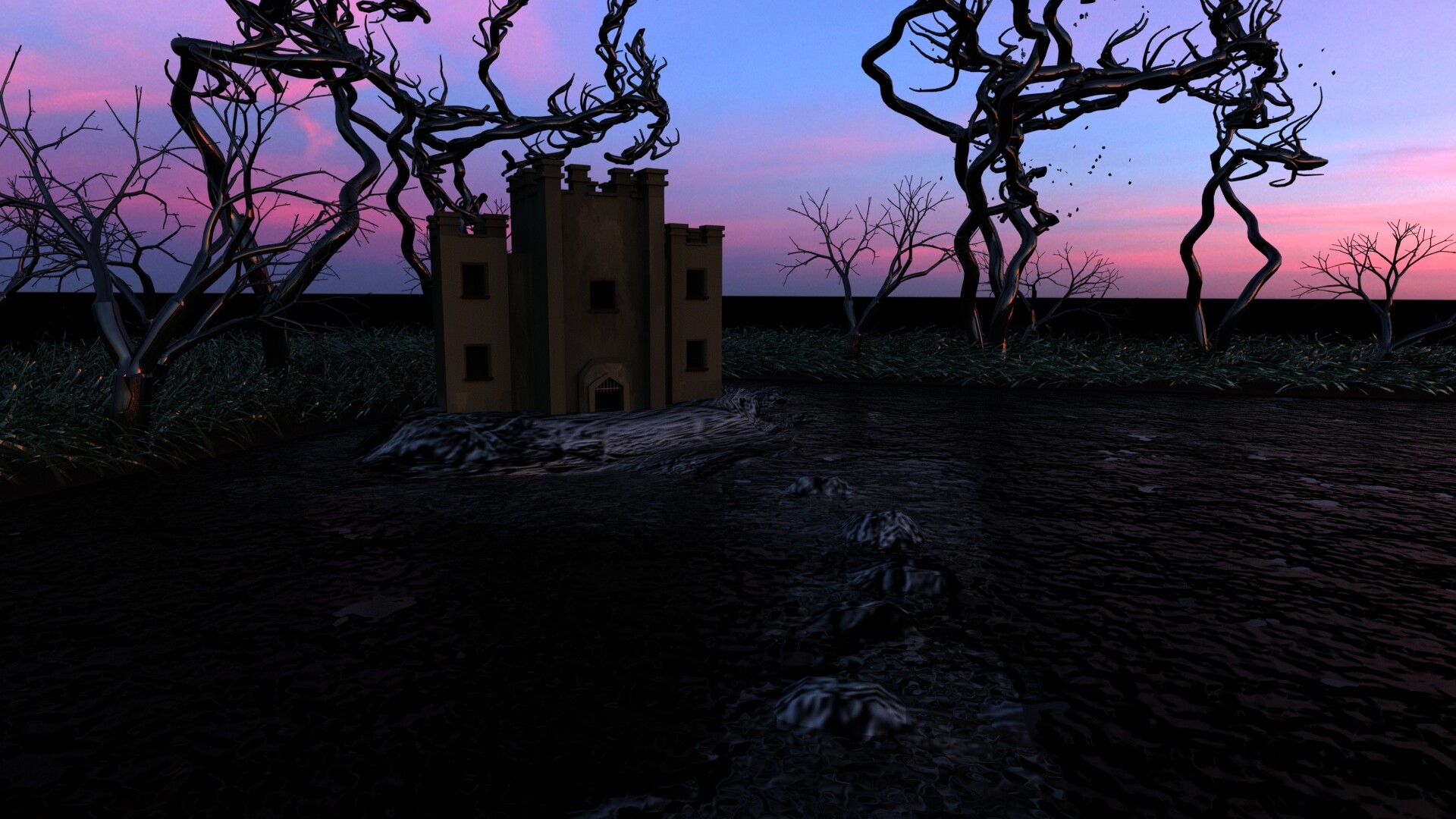 ArtStation - Abandoned Castle