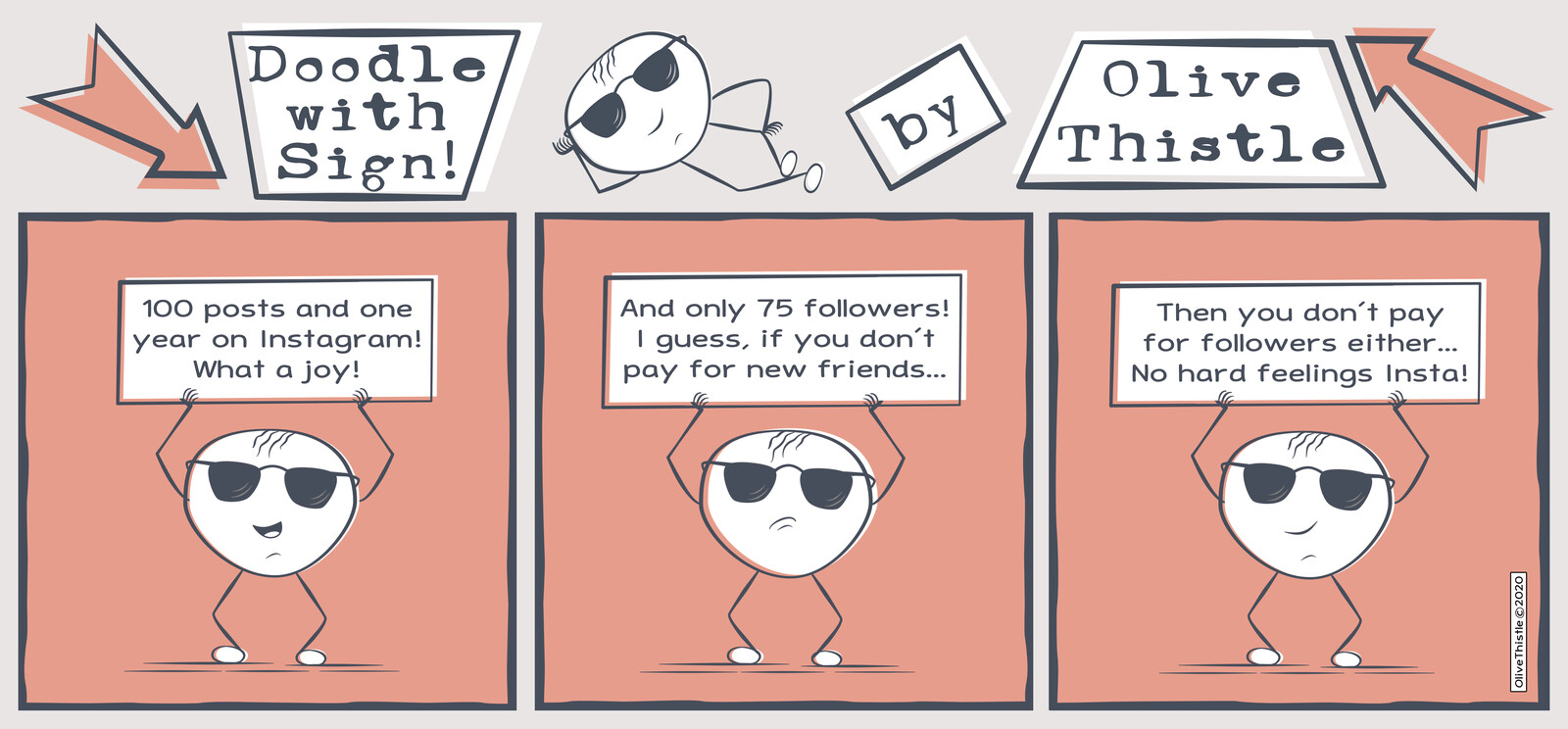 Ana Francisco Oliveira - Doodle with Sign! - Episode VI: "One year on IG!"