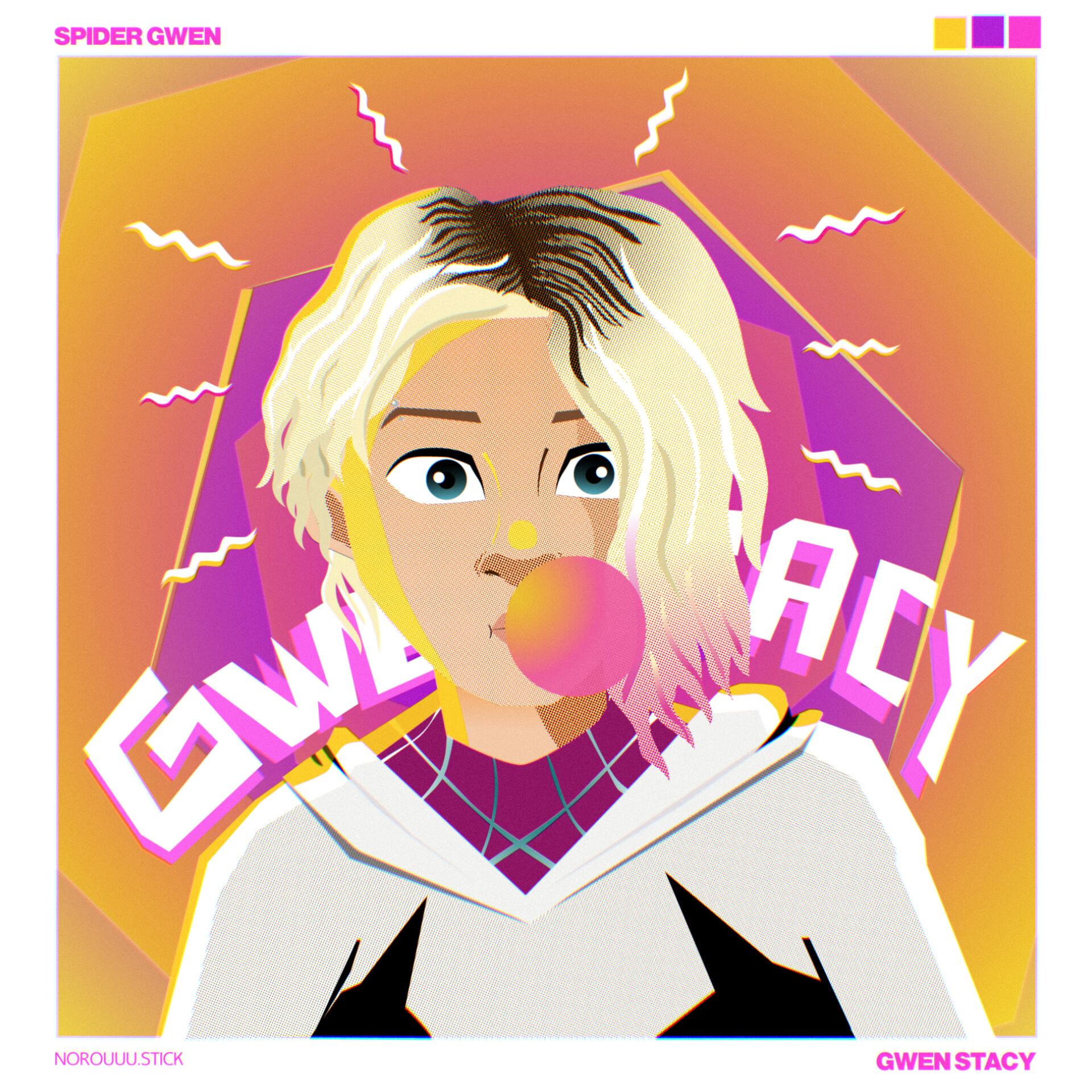 ArtStation - Gwen Stacy (Spider Gwen)