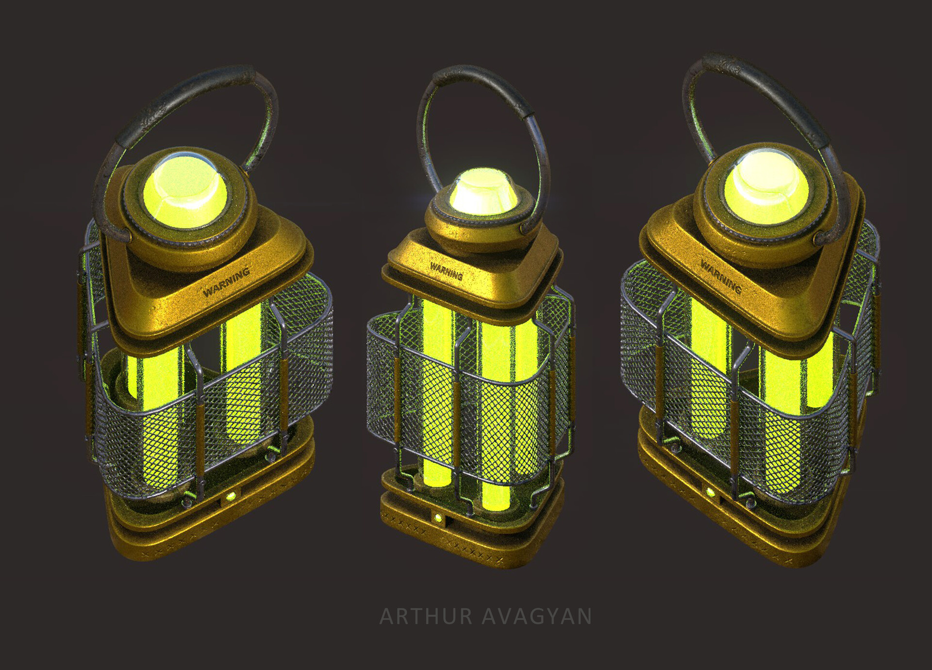ArtStation - 3D Lantern/Hard Surface's and Texturing