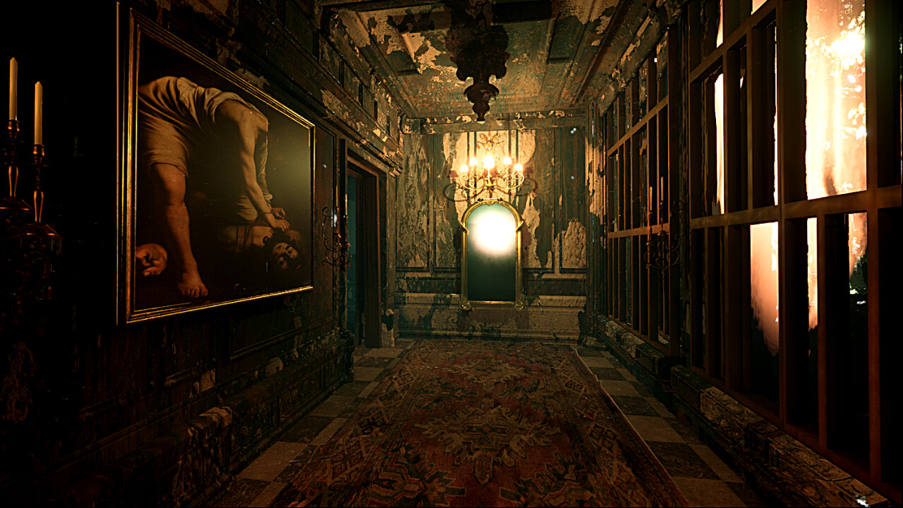 Yuri Miguel - Resident Evil 3.5, Dark Corridor, and Dining Room.