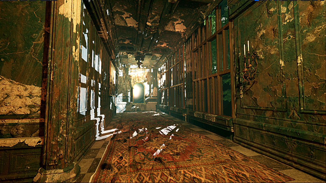 Yuri Miguel - Resident Evil 3.5, Dark Corridor, and Dining Room.