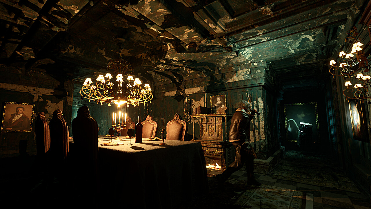 Yuri Miguel - Resident Evil 3.5, Dark Corridor, and Dining Room.