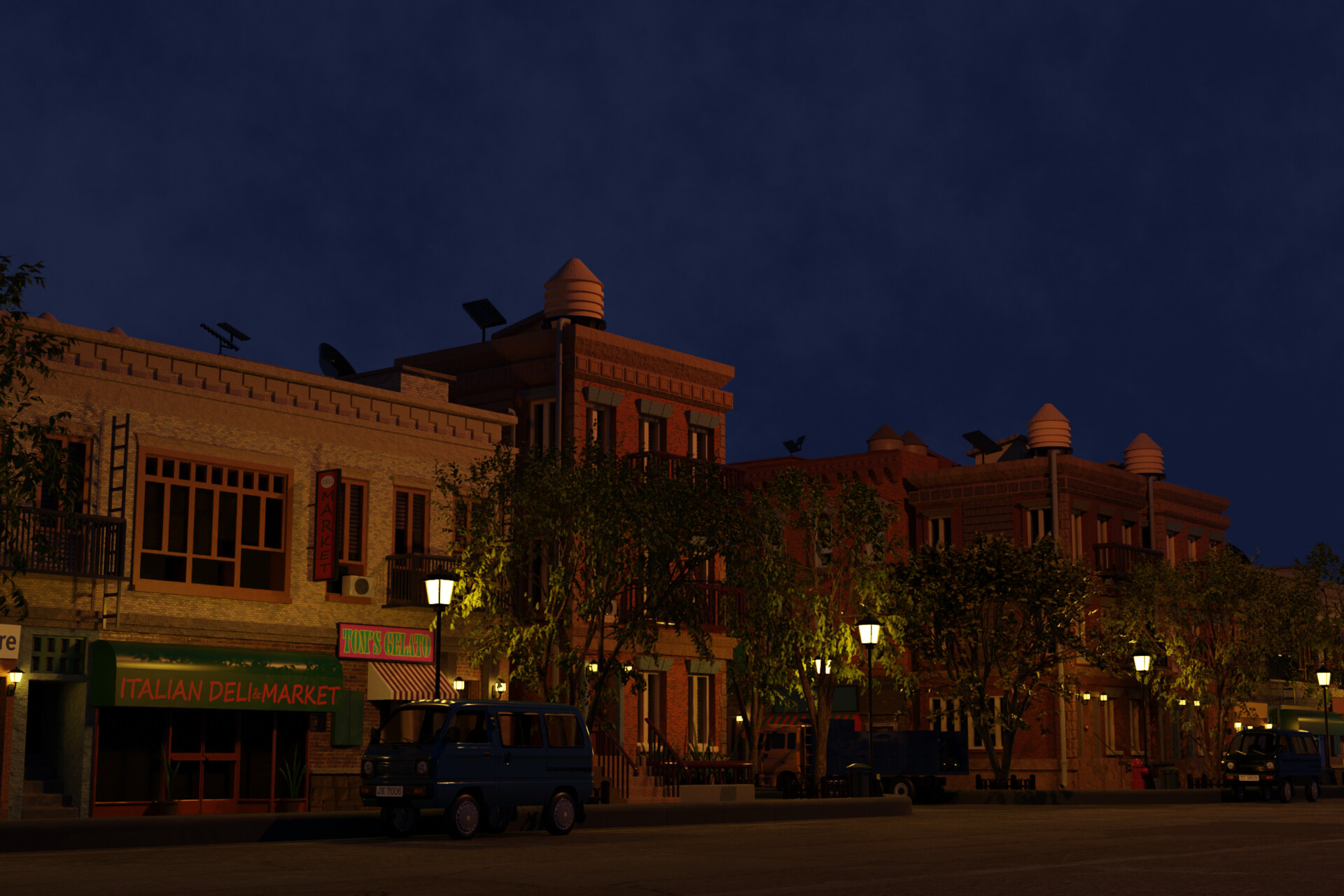 Tony Cheng - Main Street, Somewhere in U.S.A.