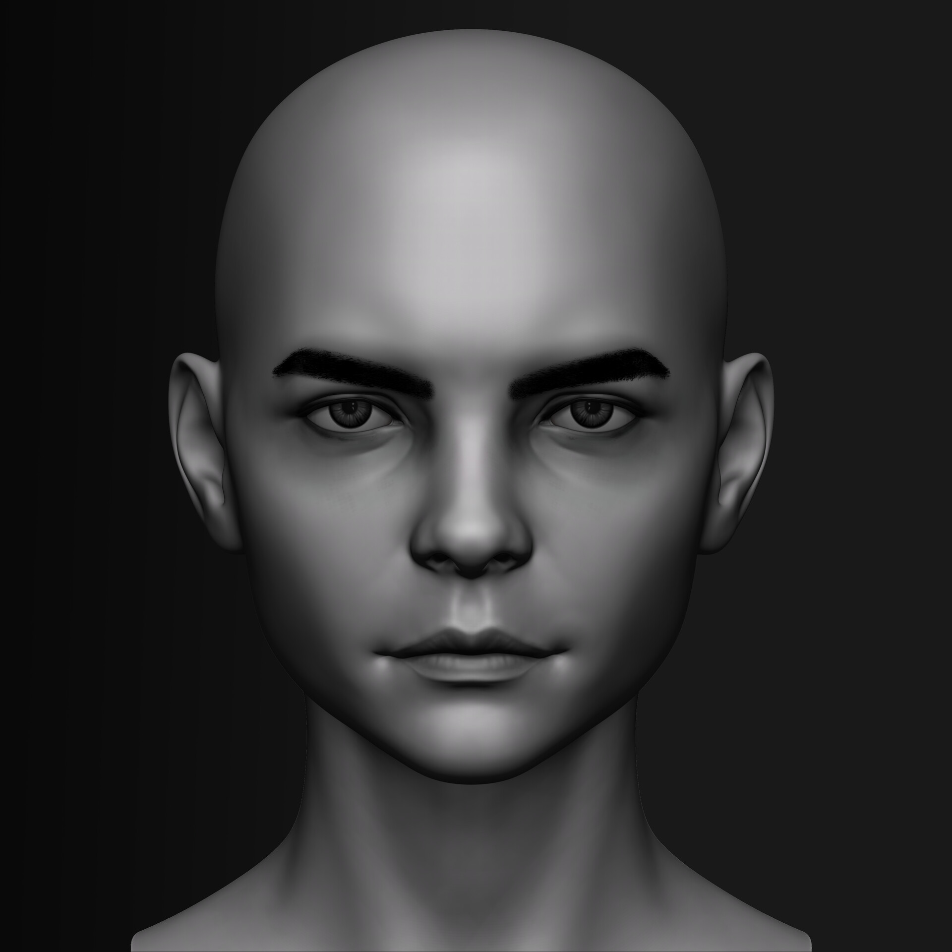 ArtStation - Head sculpt