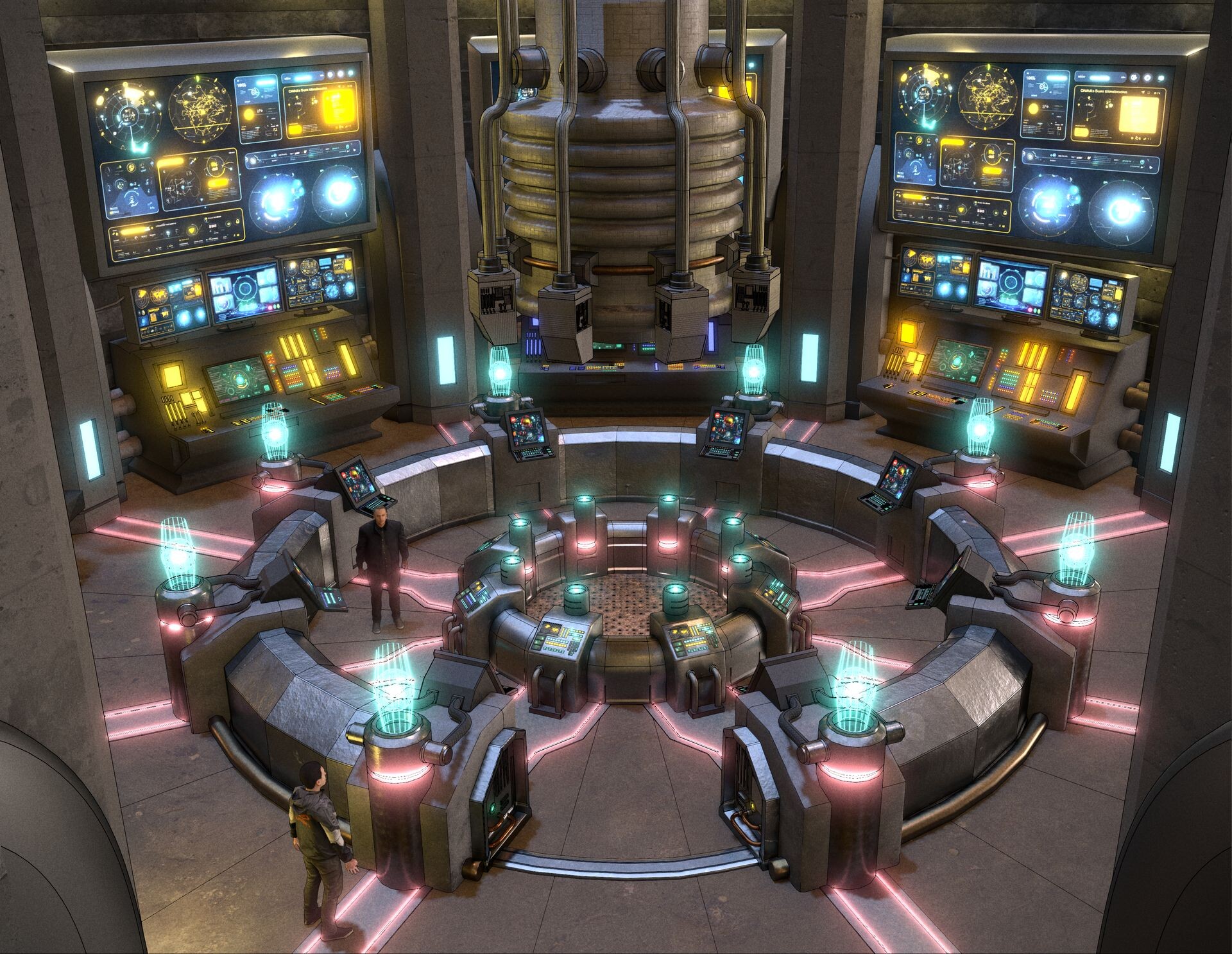 ArtStation - Control Room