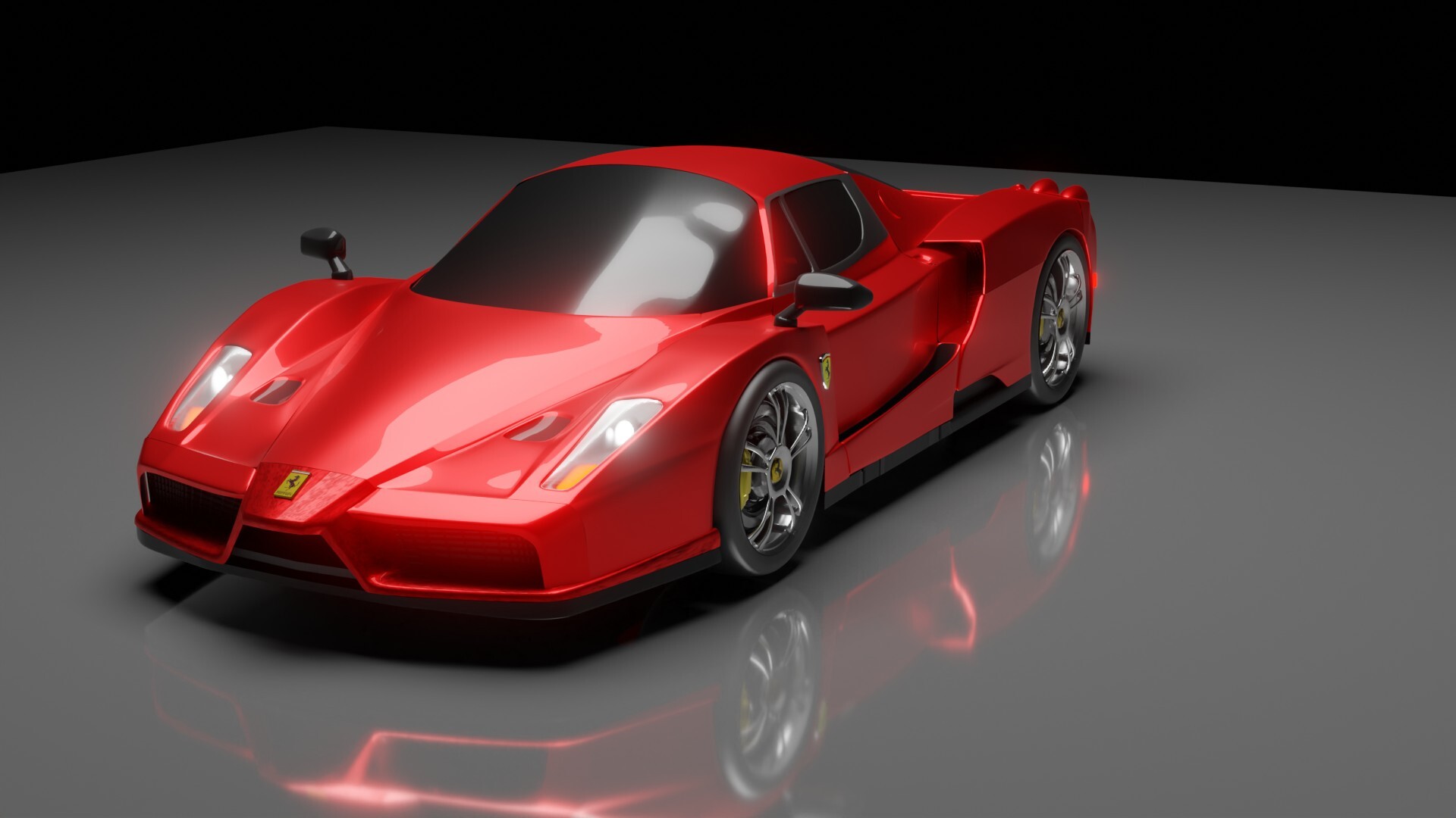 ArtStation - Ferrari Enzo F60