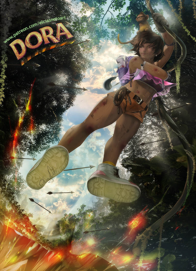 ArtStation - Dora The Explorer Older