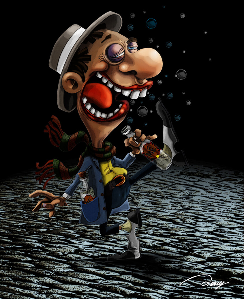 ArtStation - The drunk