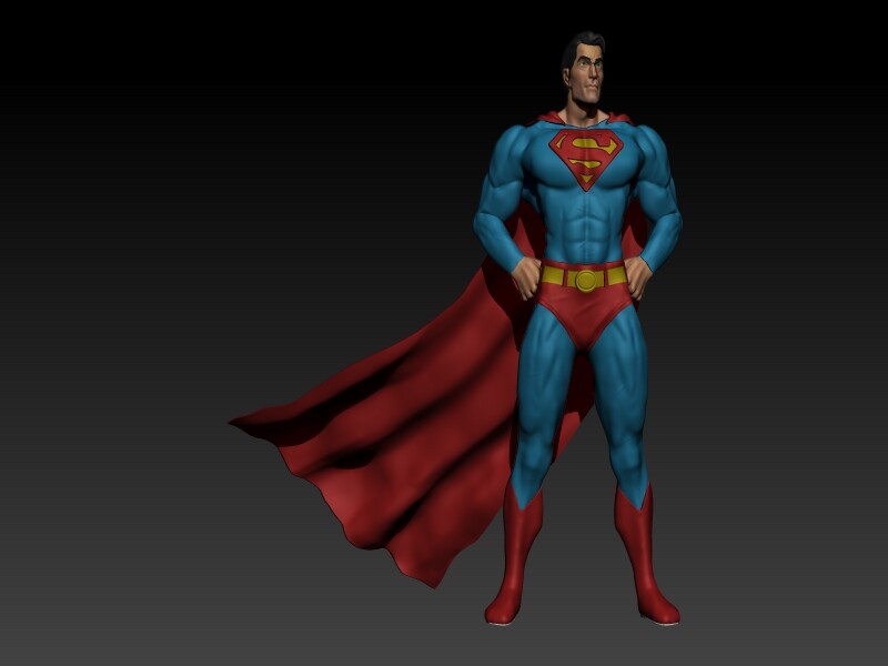 ArtStation - Superman Male Anatomy