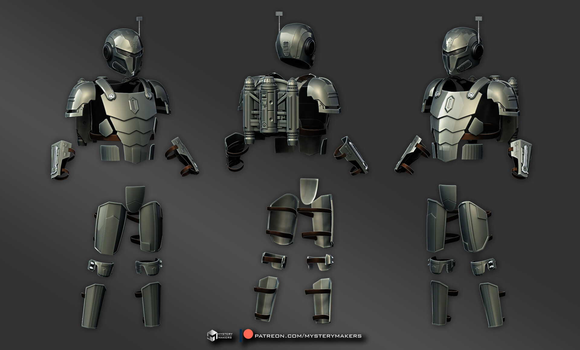 ArtStation - Beebox bounty hunter 3d printable armor