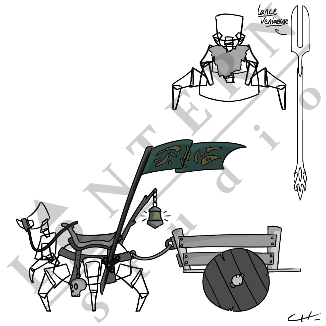 ArtStation - Oh my mood ! - Fantasy - Arachne carrier