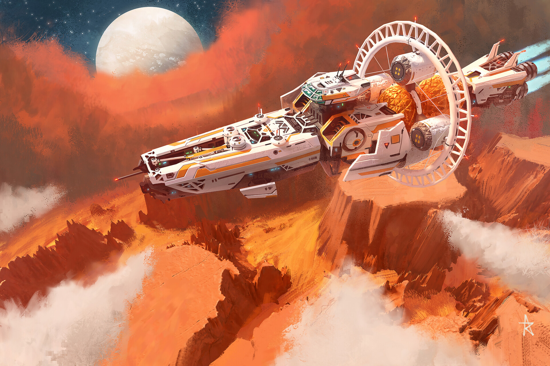 ArtStation - Spaceship..!!