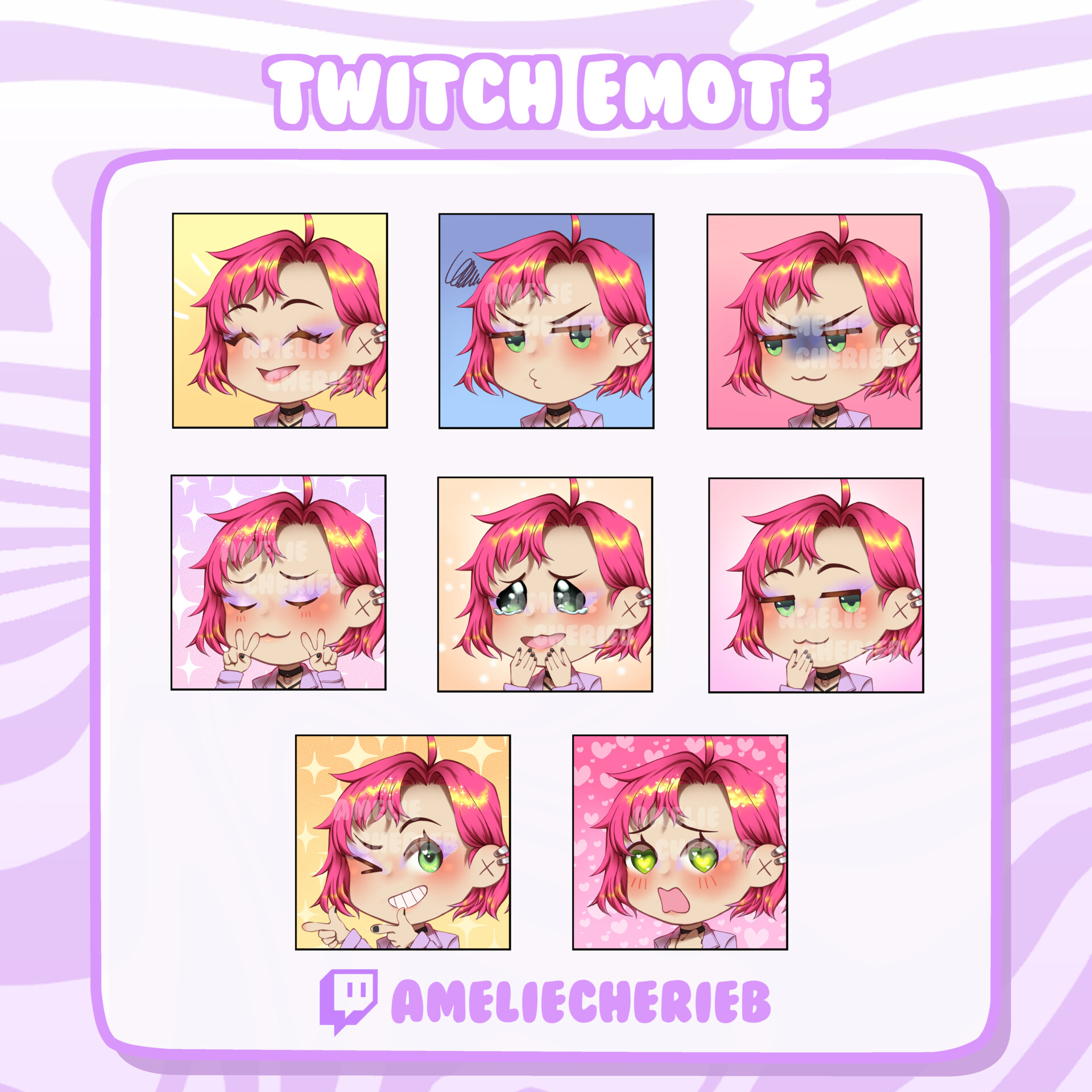 ArtStation - Twitch emotes