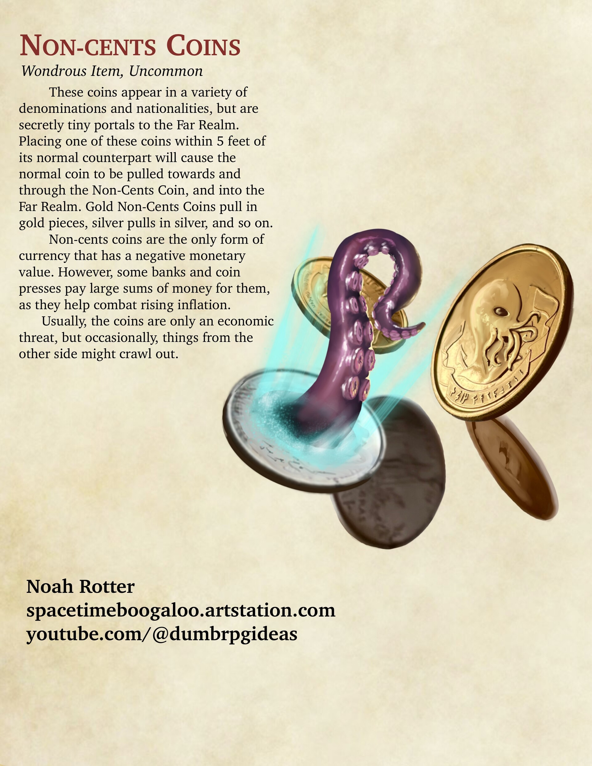 ArtStation - Non-Cents Coins