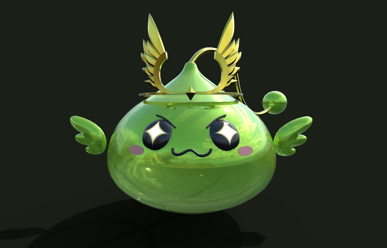 Guardian Angel Slime from MapleStory by Chengshao Wei — ProUser.Me